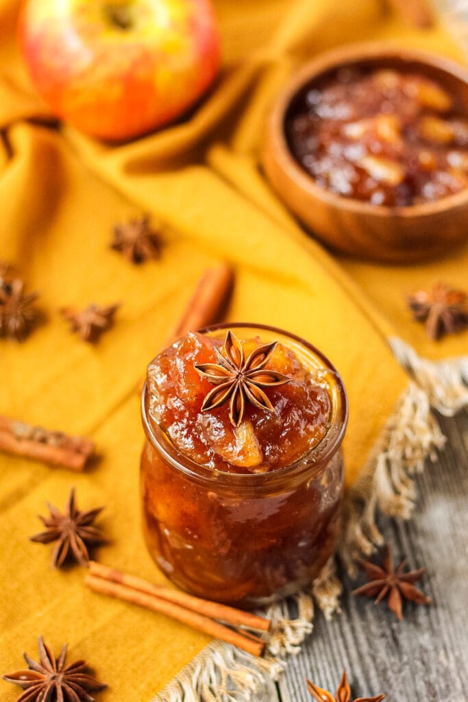 Spiced Apple Jam - Pink Owl Kitchen