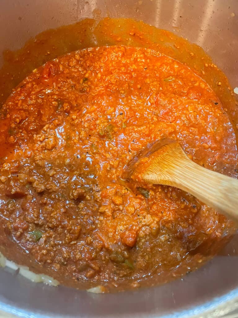 Easy Southern Baked Spaghetti - Pink Owl Kitchen