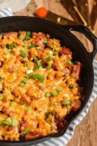 Loaded Creole Breakfast Skillet - Pink Owl Kitchen