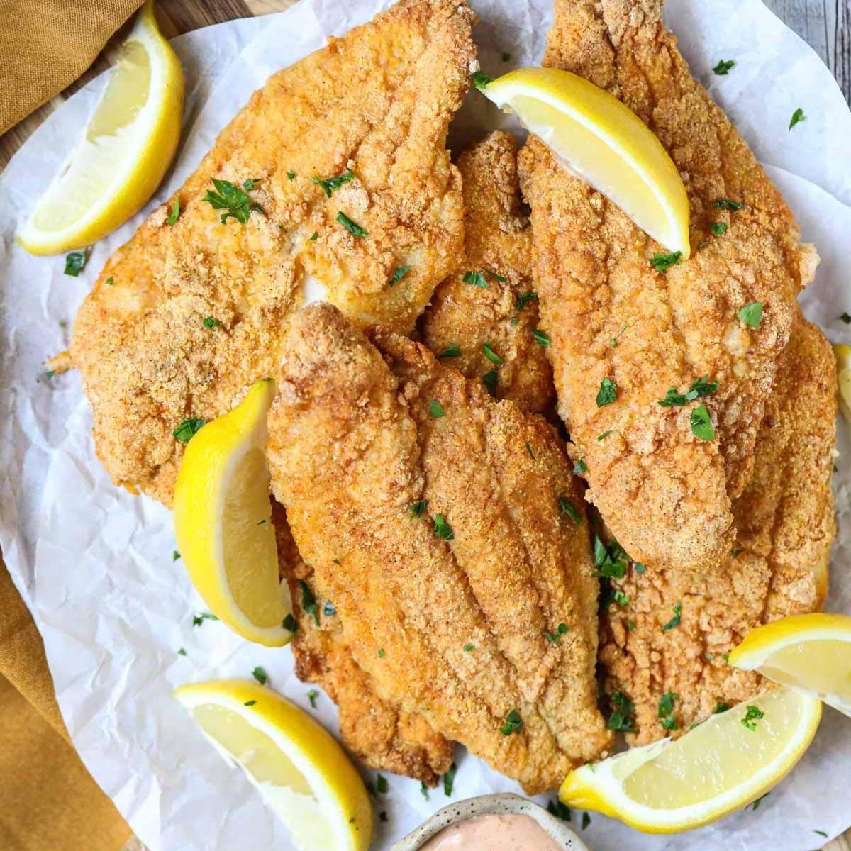 Southern Fried Fish Dinner Southern Fried Fish Dinner