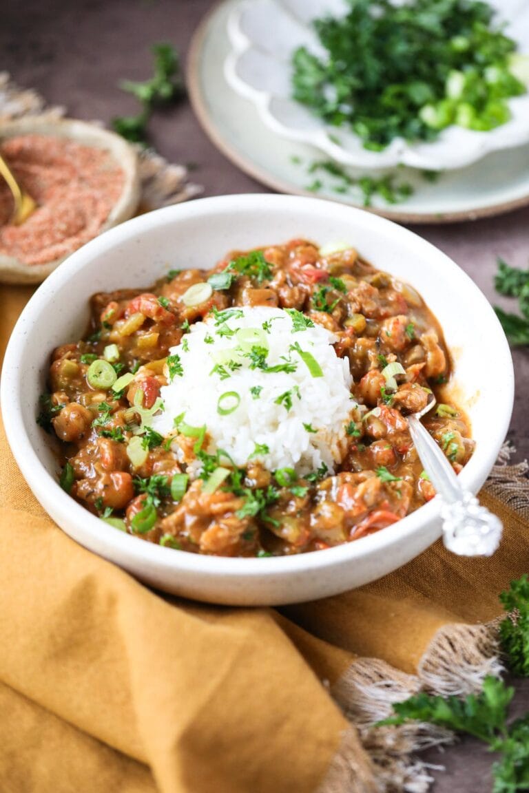 Cajun Crawfish Etouffee Recipe - Pink Owl Kitchen