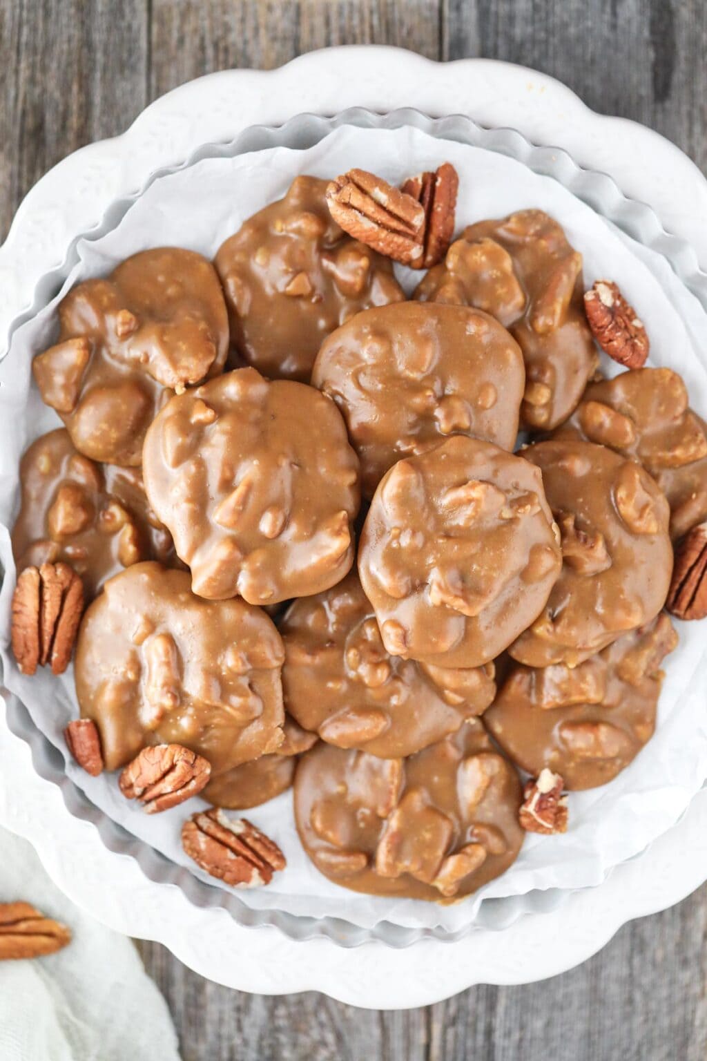 BEST Southern Pecan Pralines - Pink Owl Kitchen