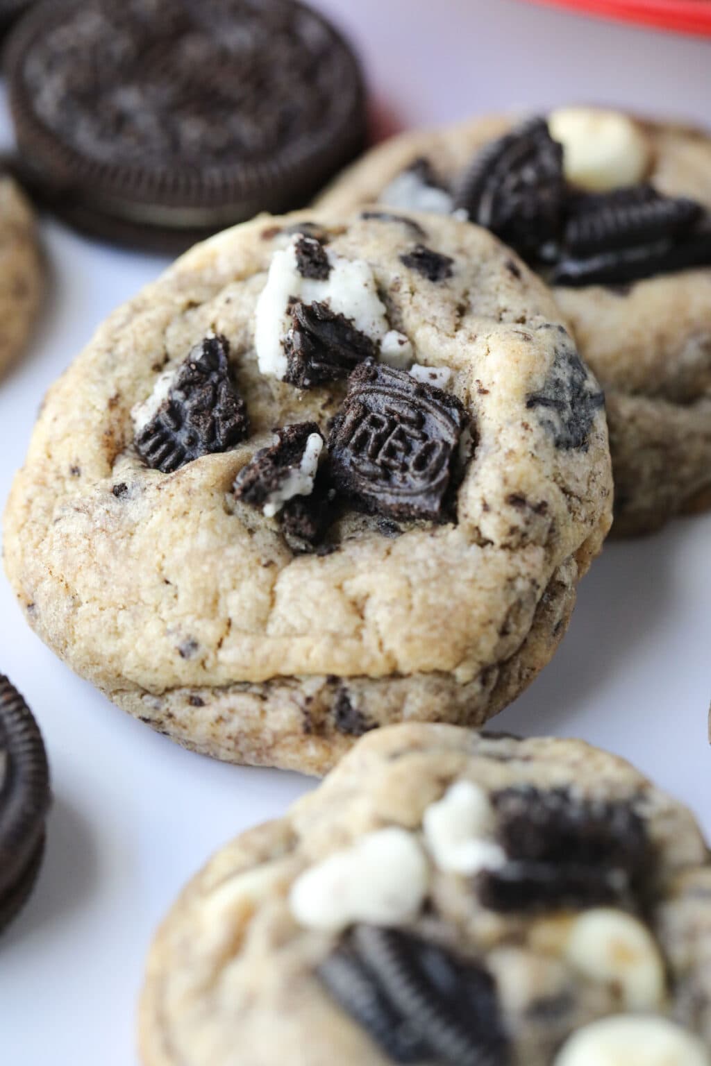 Cookies and Cream Cookies - Pink Owl Kitchen