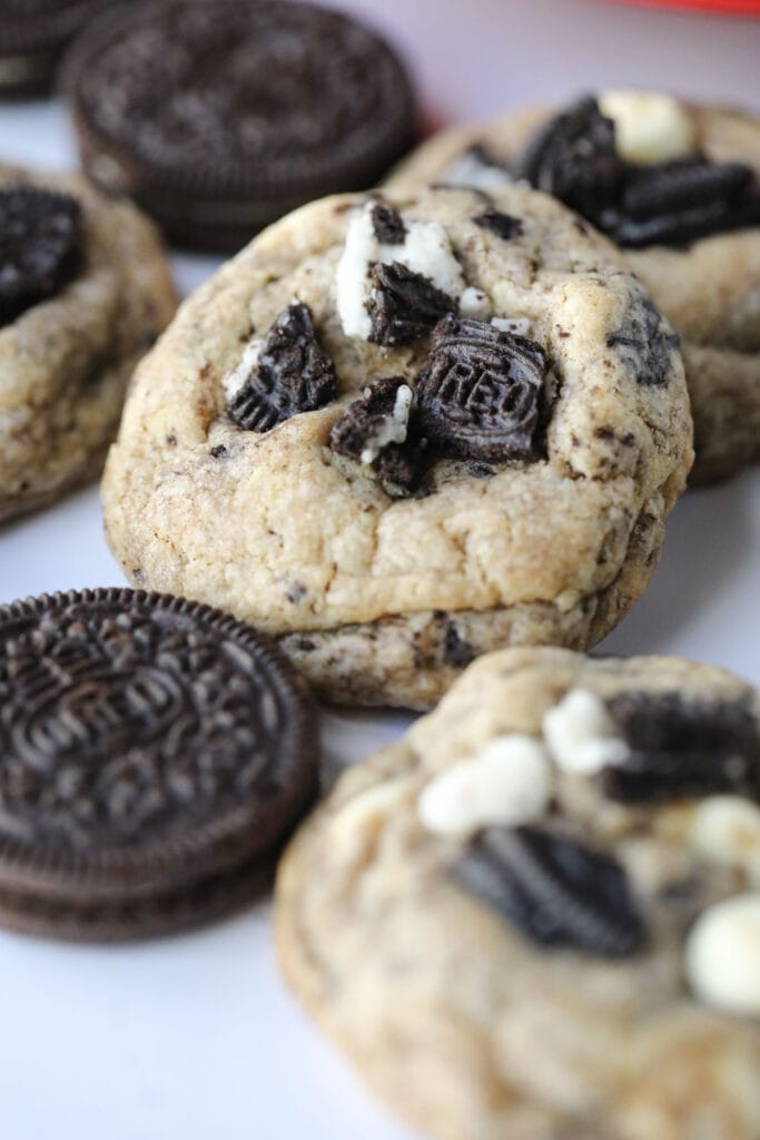 Cookies and Cream Cookies - Pink Owl Kitchen