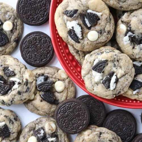 Cookies and Cream Cookies - Pink Owl Kitchen