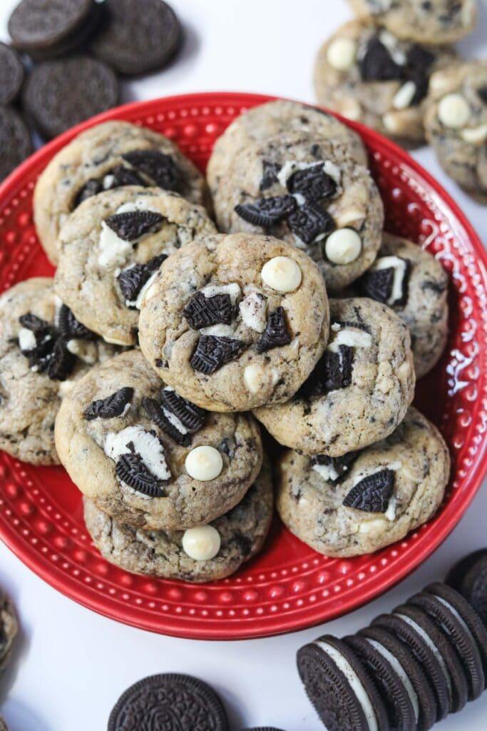 Cookies and Cream Cookies - Pink Owl Kitchen