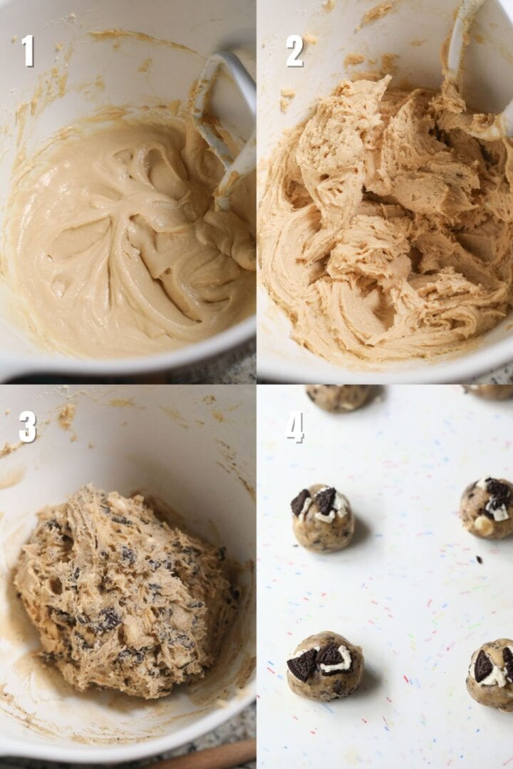 Cookies and Cream Cookies - Pink Owl Kitchen