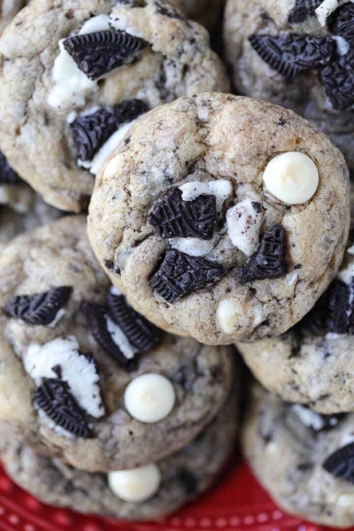 Cookies and Cream Cookies - Pink Owl Kitchen