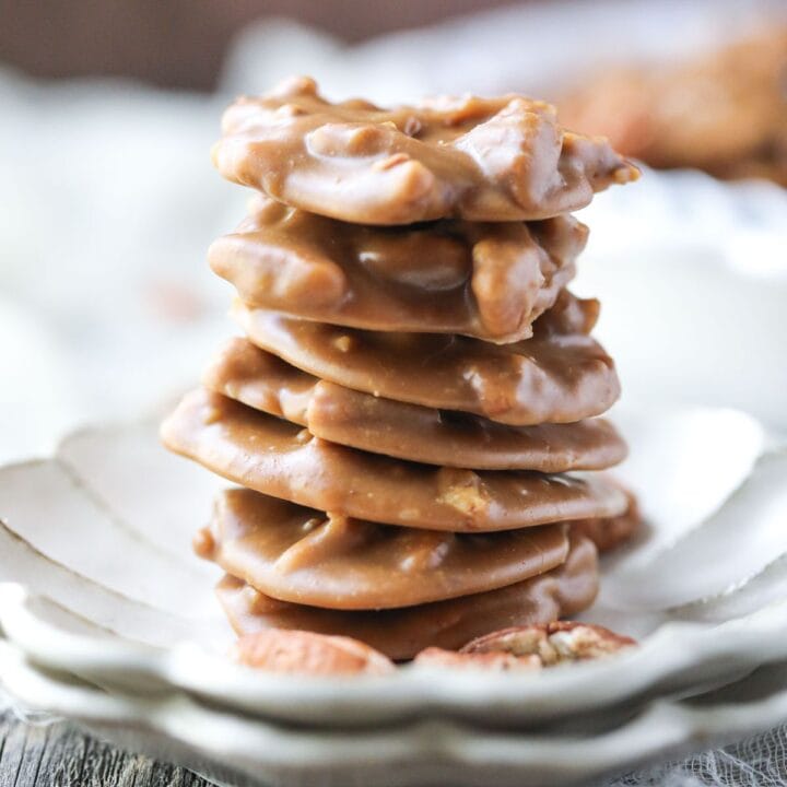 BEST Southern Pecan Pralines - Pink Owl Kitchen