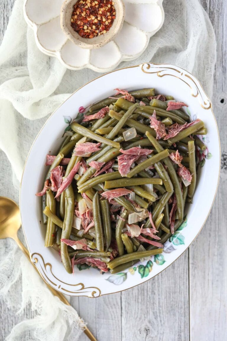Southern Green Beans - Pink Owl Kitchen