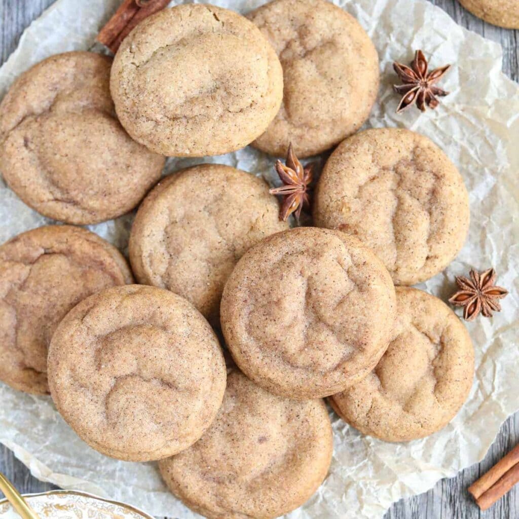 Chai Cookies (Soft and Chewy) - Pink Owl Kitchen