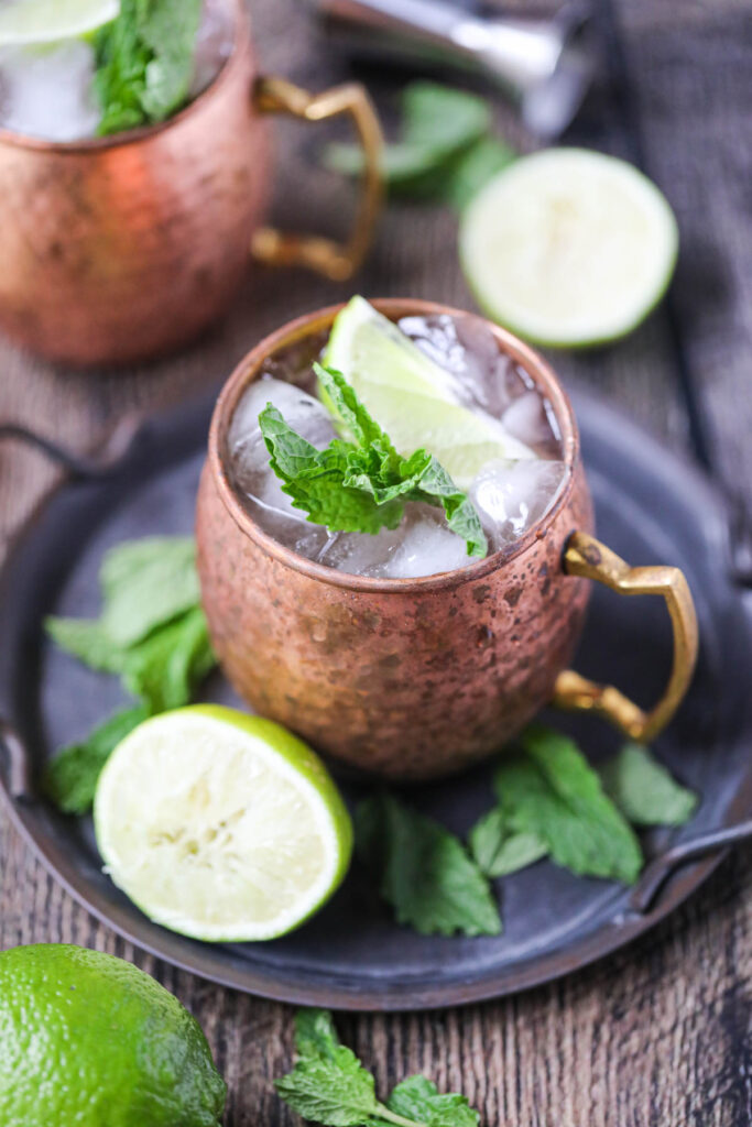 Virgin Moscow Mule Mocktail - Pink Owl Kitchen