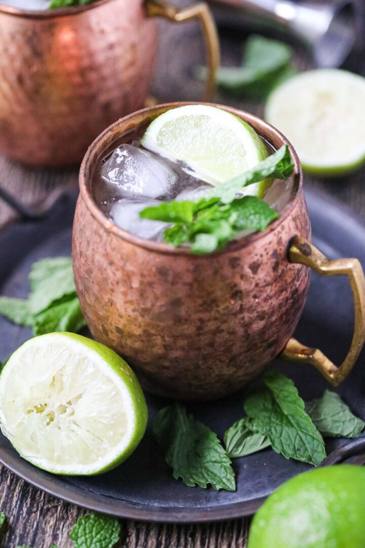 Virgin Moscow Mule Mocktail - Pink Owl Kitchen