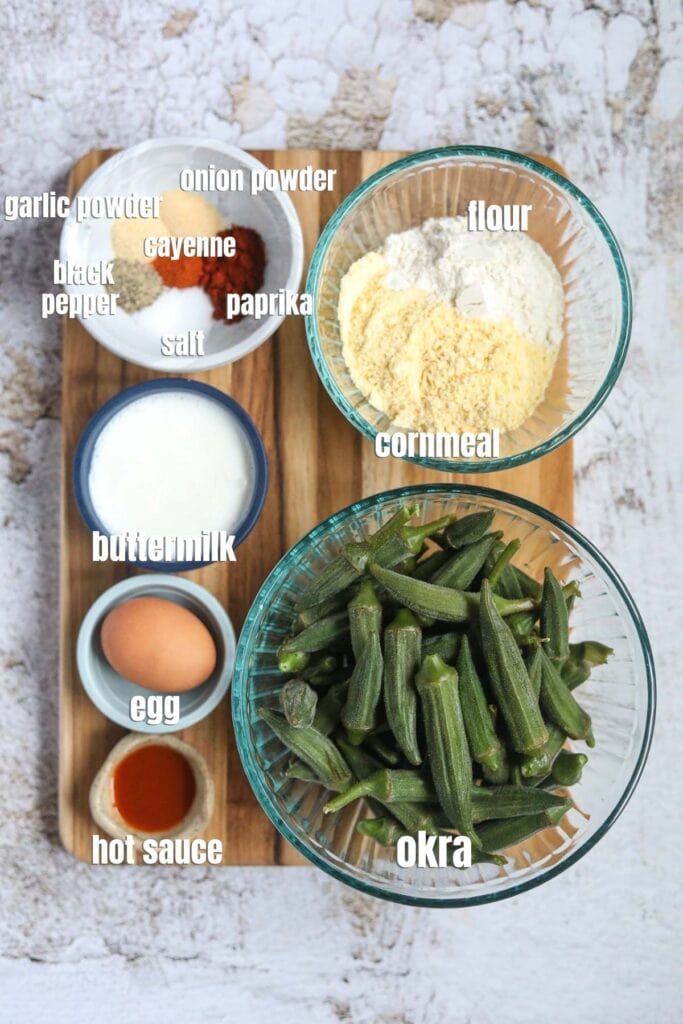 Southern Fried Okra - Pink Owl Kitchen