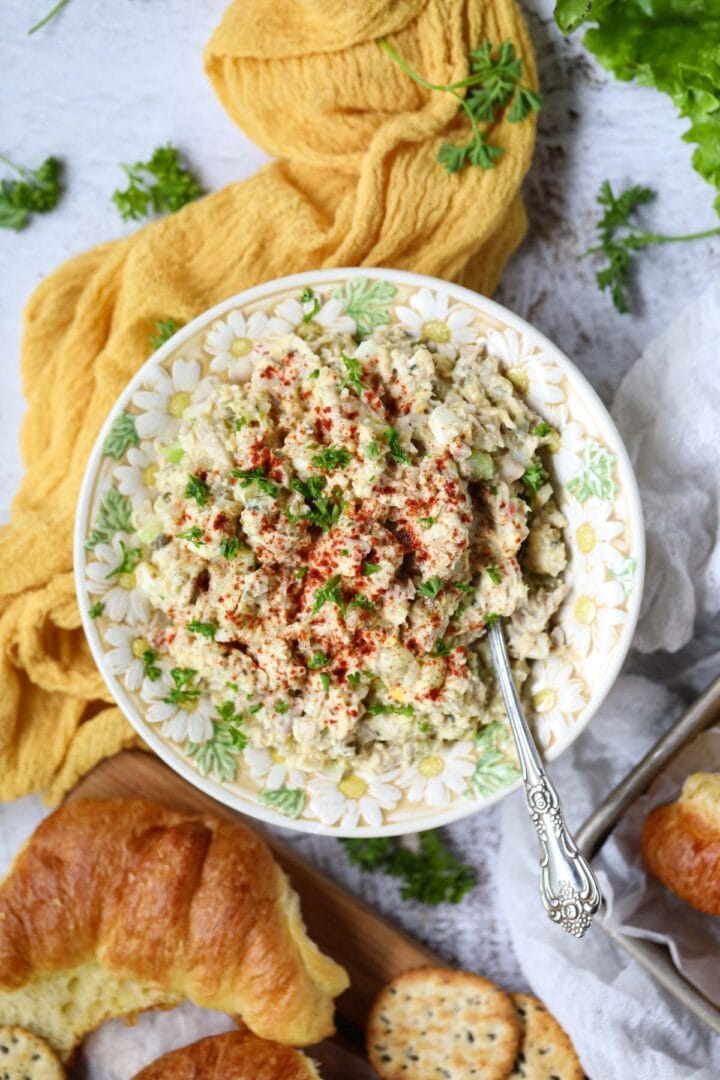 Southern Chicken Salad Recipe - Pink Owl Kitchen