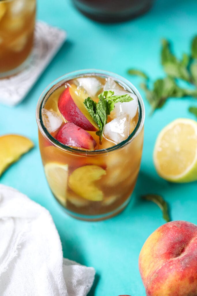 Peach Sweet Tea - Pink Owl Kitchen