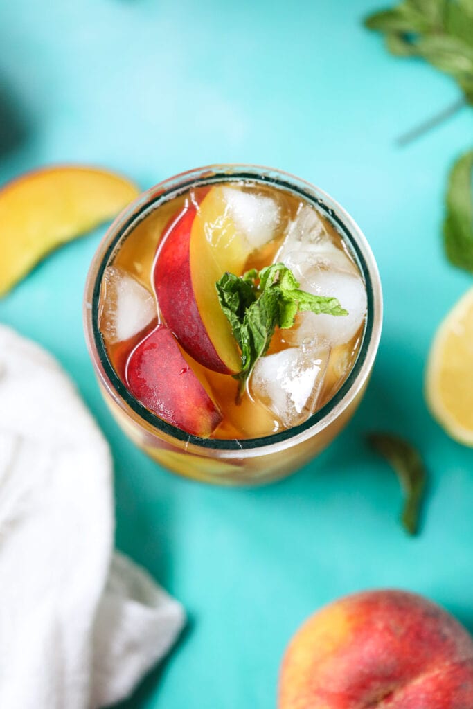 Peach Sweet Tea Pink Owl Kitchen