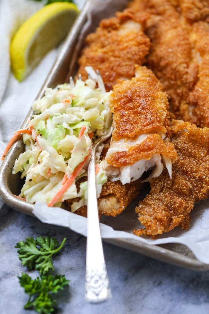 Southern Fried Catfish Recipe - Pink Owl Kitchen