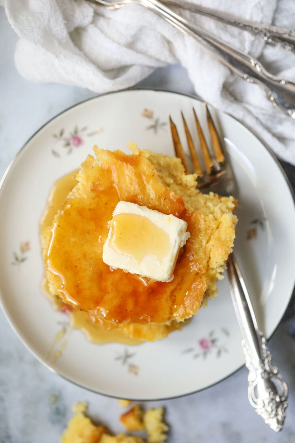 Southern Spoon Bread Recipe - Pink Owl Kitchen