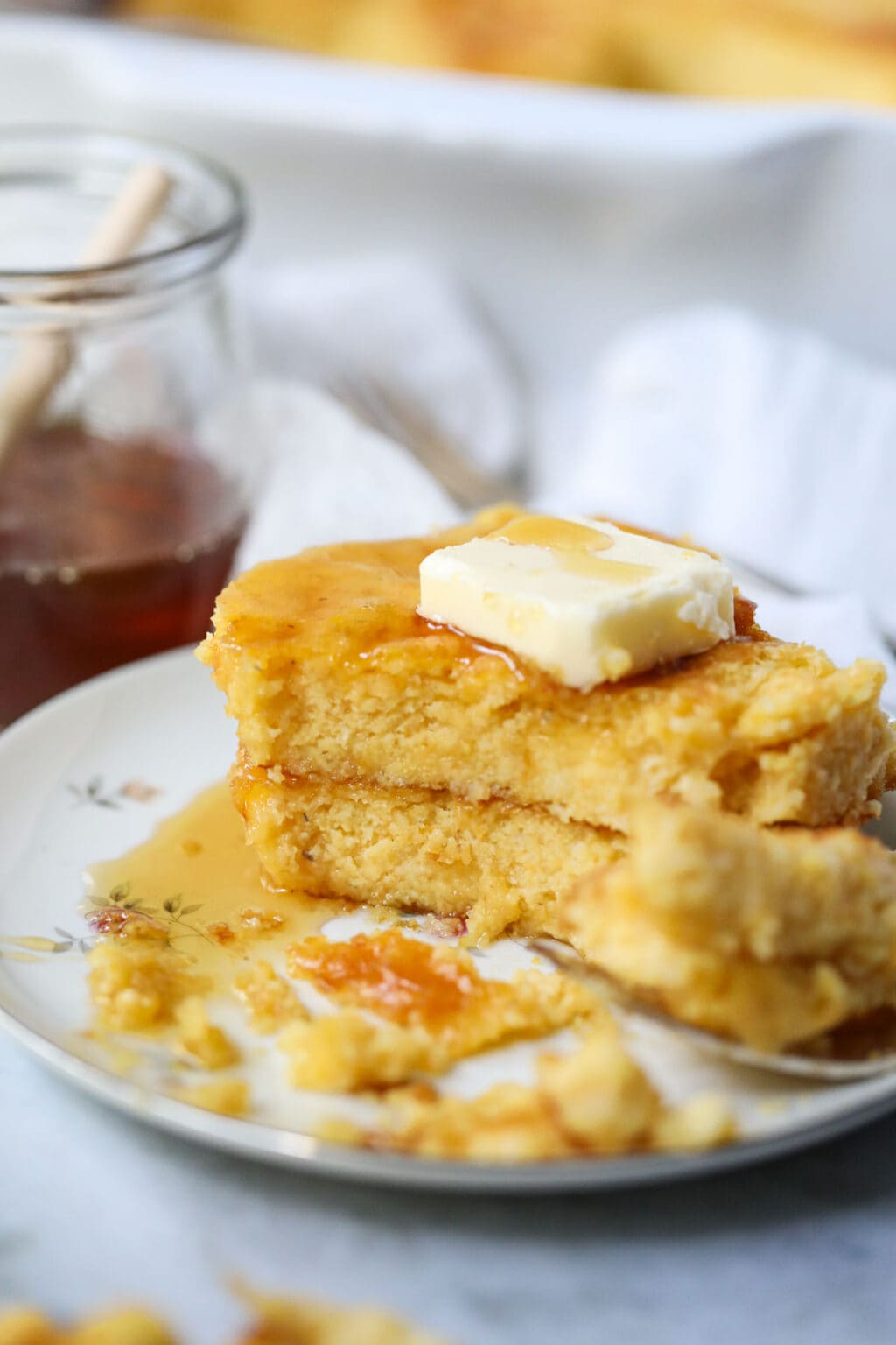 Southern Spoon Bread Recipe - Pink Owl Kitchen