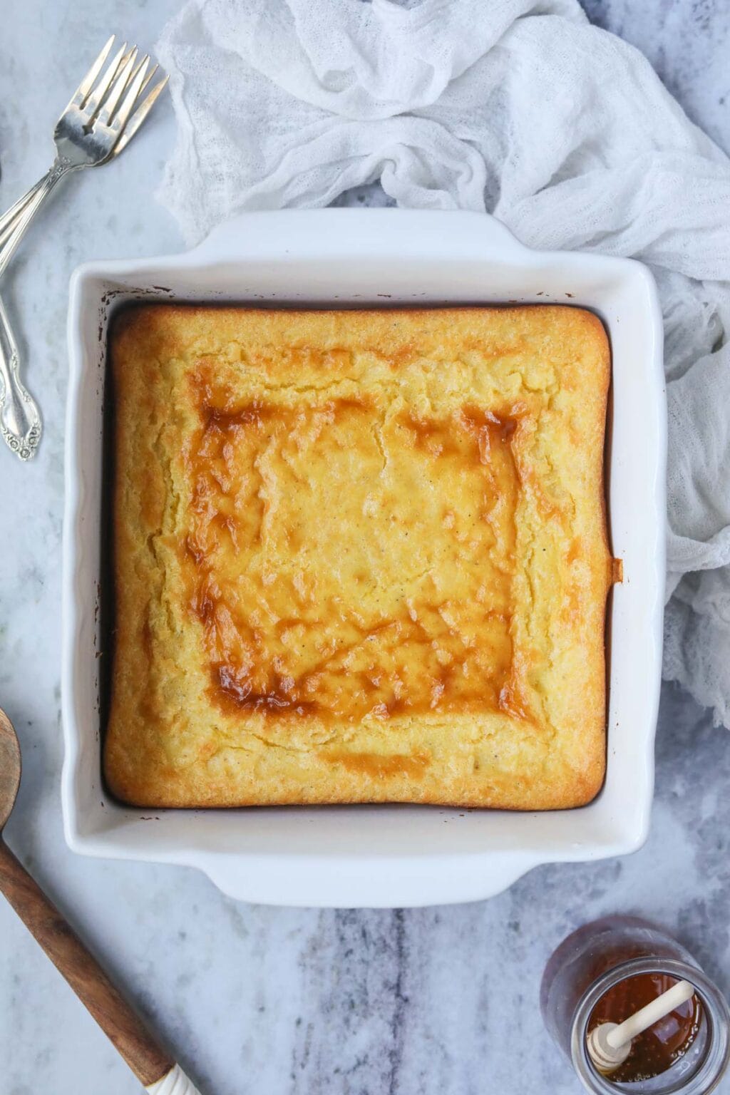 Southern Spoon Bread Recipe - Pink Owl Kitchen