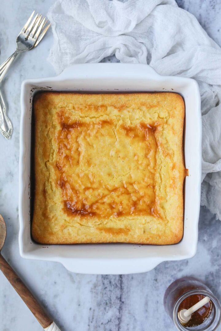 Southern Spoon Bread Recipe - Pink Owl Kitchen