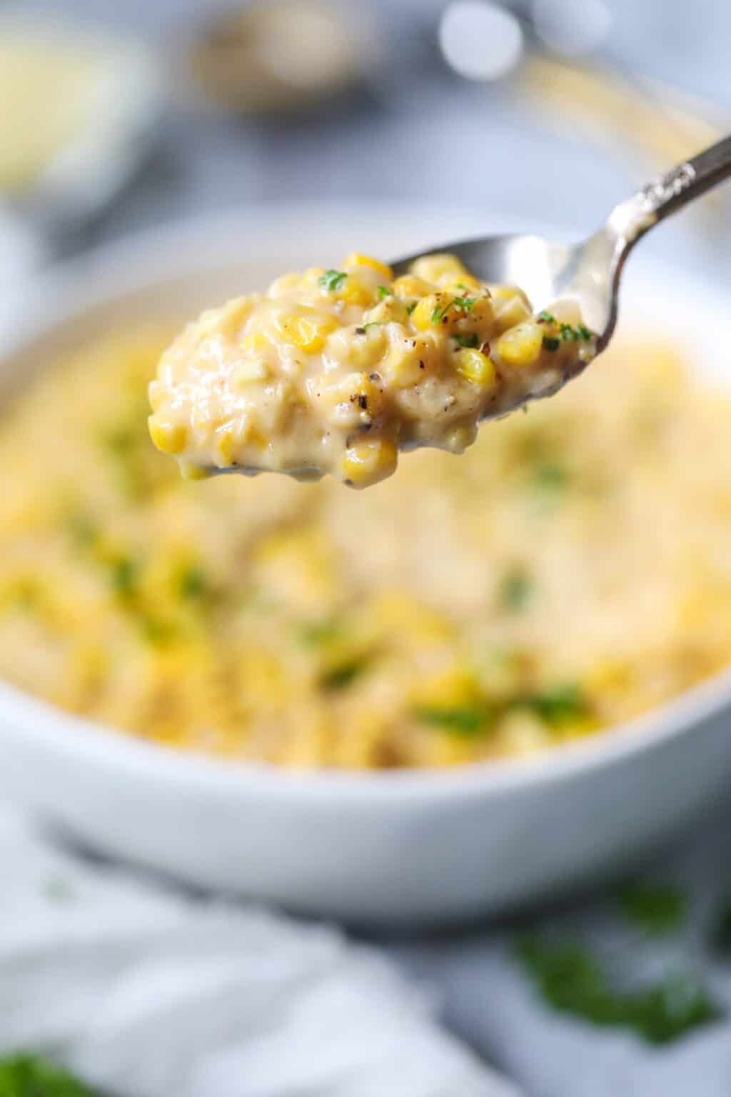 The Best Homemade Creamed Corn - Pink Owl Kitchen