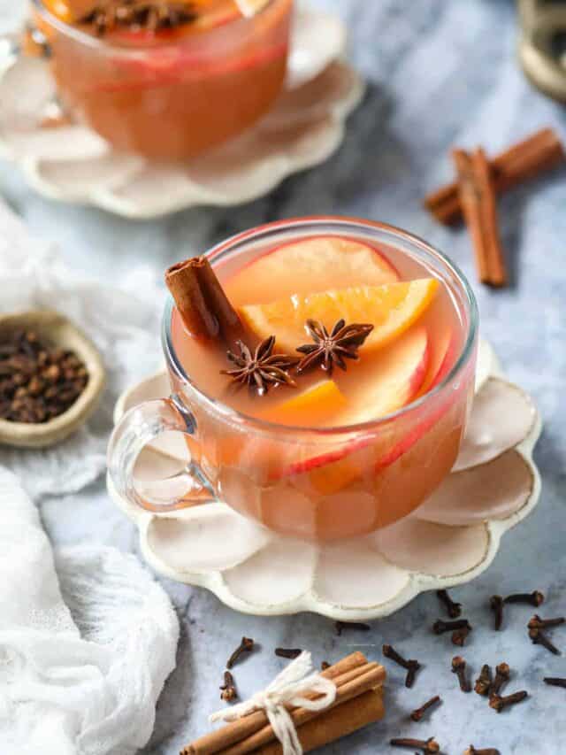 Homemade Hot Apple Cider - Pink Owl Kitchen