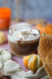 Pumpkin Spice Hot Chocolate - Pink Owl Kitchen