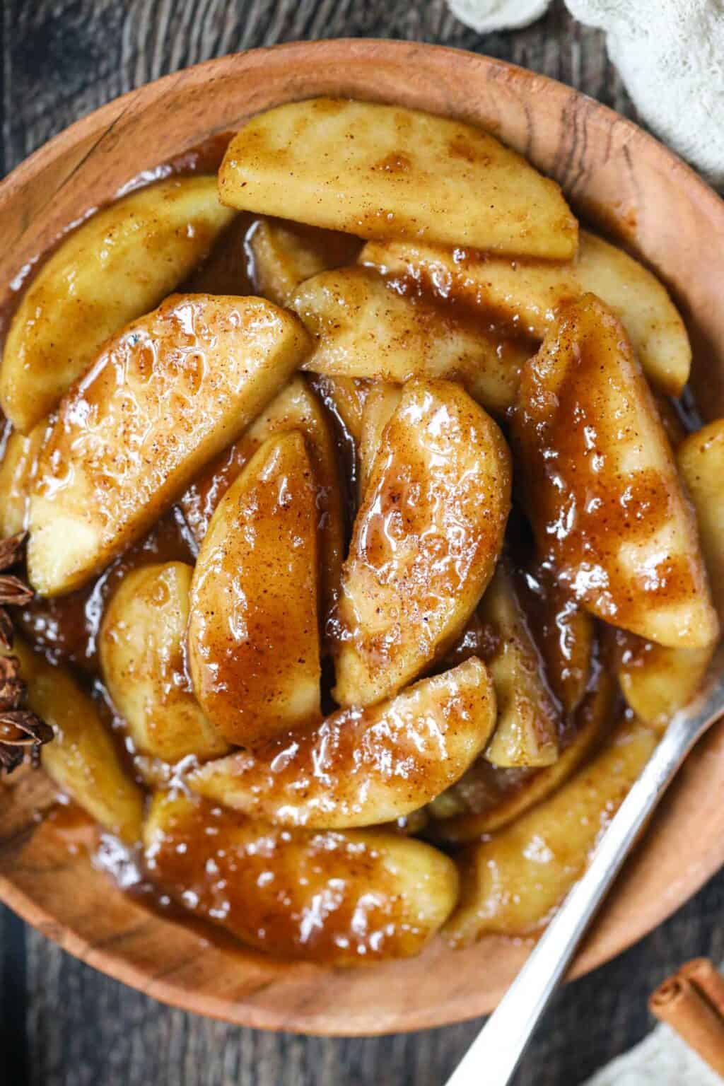 Southern Fried Apples - Pink Owl Kitchen